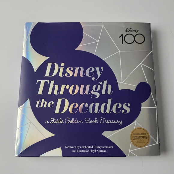 Disney | Toys | Disney Book Through The Decades Book Barnes And Nobles ...